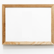 Ultra-Clear Lacquered Glass Board - Wooden Frame - NEWTON®